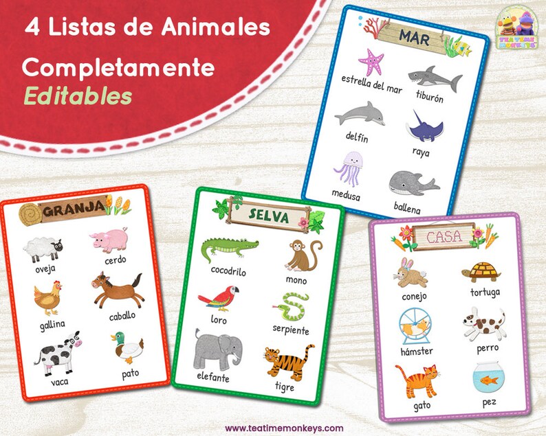 Los Animales y su Entorno BUSCA MI HOGAR Juego de Clasificación y ...