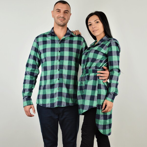 Plaid Flannel Tunic - Etsy