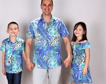 Father Daughter Hawaiian Outfits - Etsy