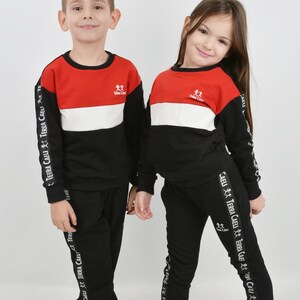 Family Matching Sweatsuits, Matching Family Red Tracksuits, Matching ...