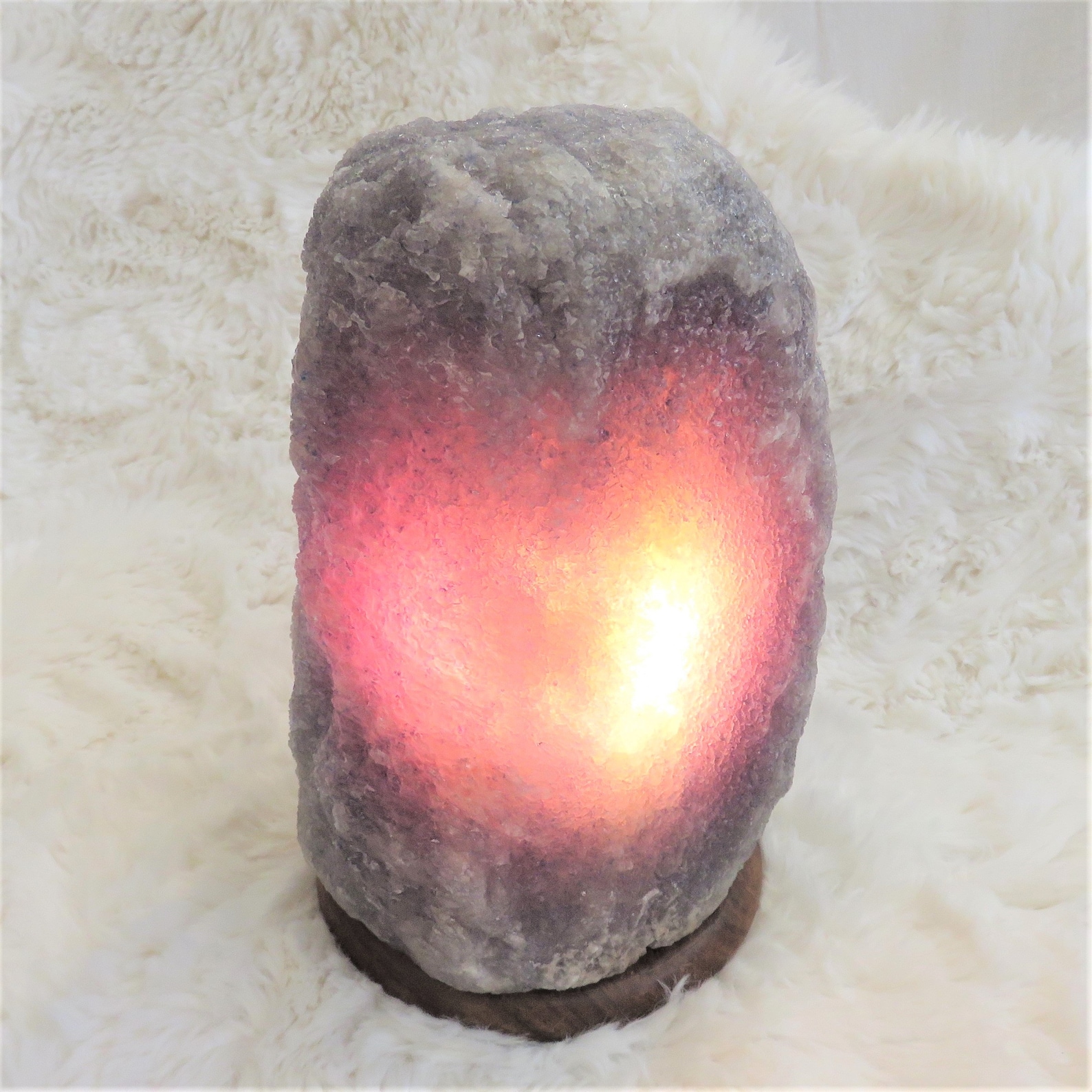 AA Blue Himalayan Salt Lamp TOP rare natural violet unique | Etsy