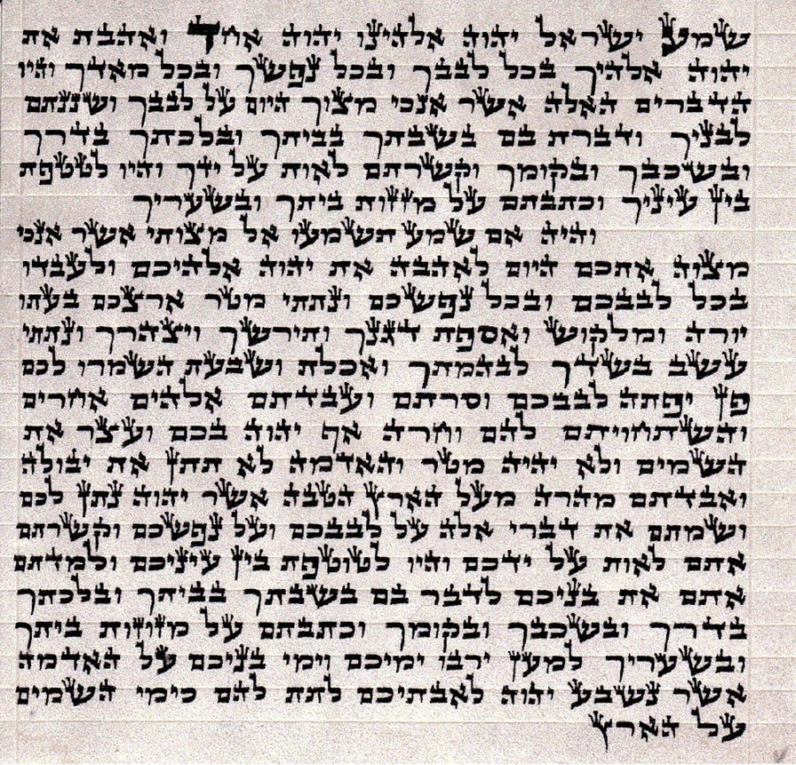 Kosher Parchment 2.8 Inch Proofread Twice Made in Israel - Etsy