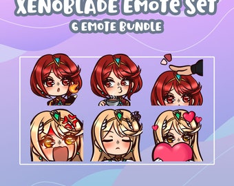 Xenoblade 2 Pyra and Mythra 1 - Etsy