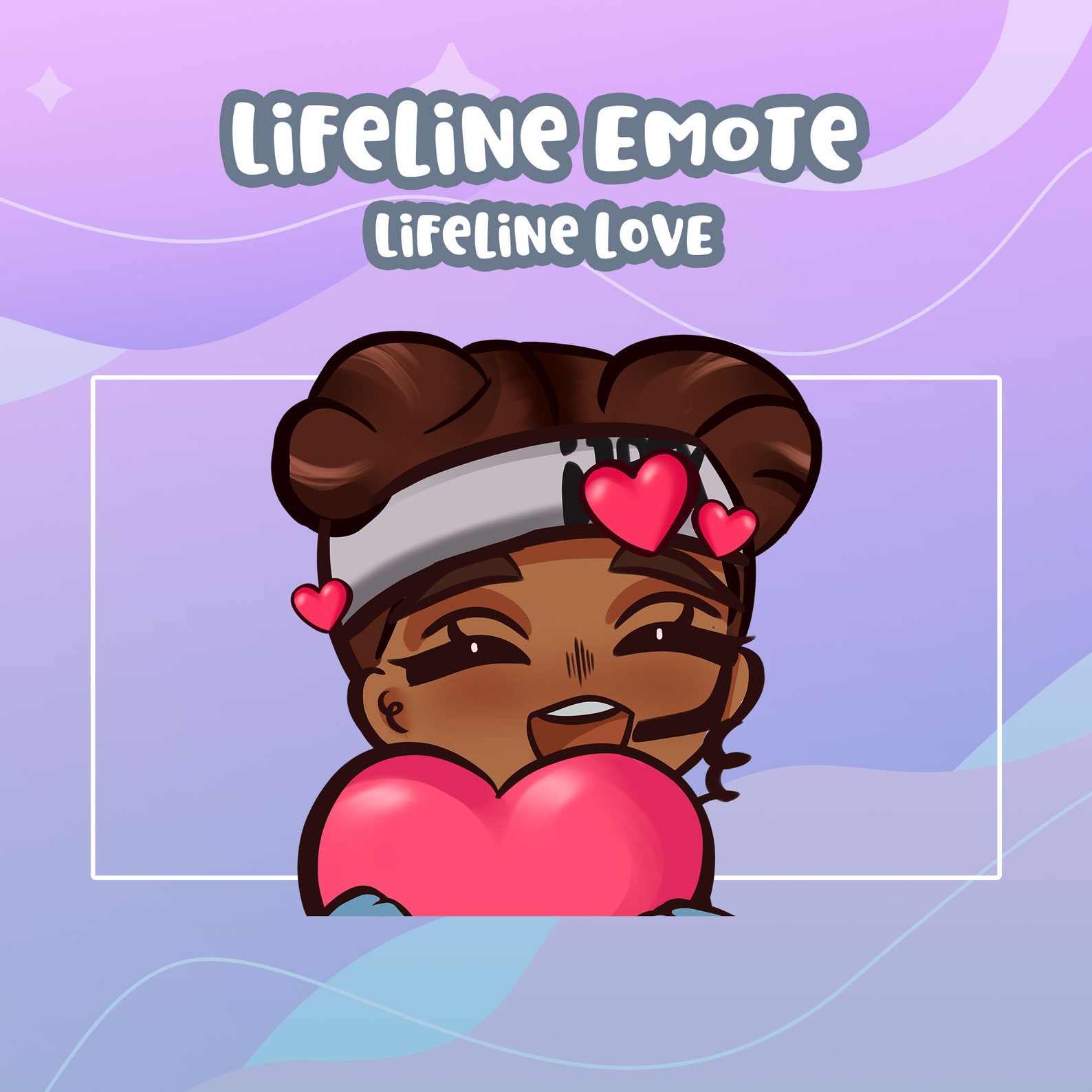 Lifeline Apex Legends Inspired Emote Love Hearts Perfect for - Etsy