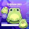 Fox Animated Stream Pet Pink Greets Chatters Reacts to Subs and Bits ...
