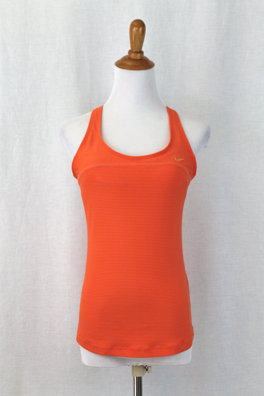 NIKE Dry Fit Y2k Orange Racerback Tank Workout Sports Bra Tank New ...
