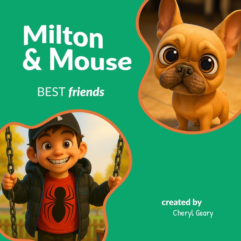 Milton and Mouse - Best Friends - Etsy