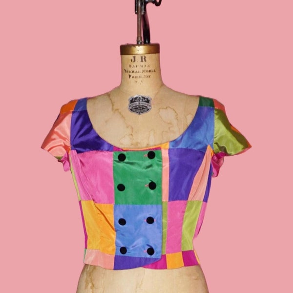 90s Color Block - Etsy