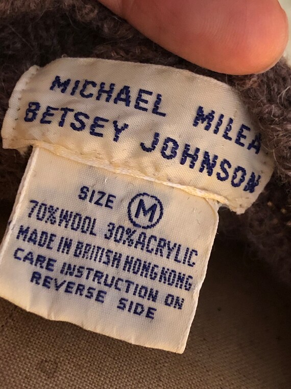 1970s-1980s Michael MILEA BETSEY JOHNSON Striped Colo… - Gem