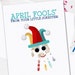 April Fools Day Craft, DIY Toddler Handprint Art, Homeschool Activity ...