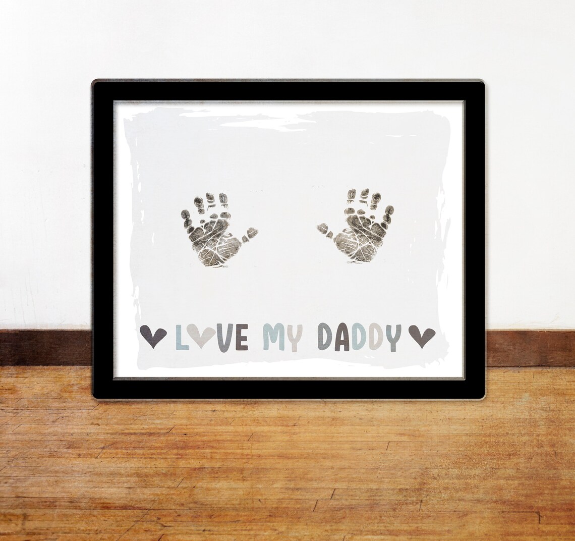Printable Handprint Crafts for Kids Daddy Fathers Day Gift | Etsy