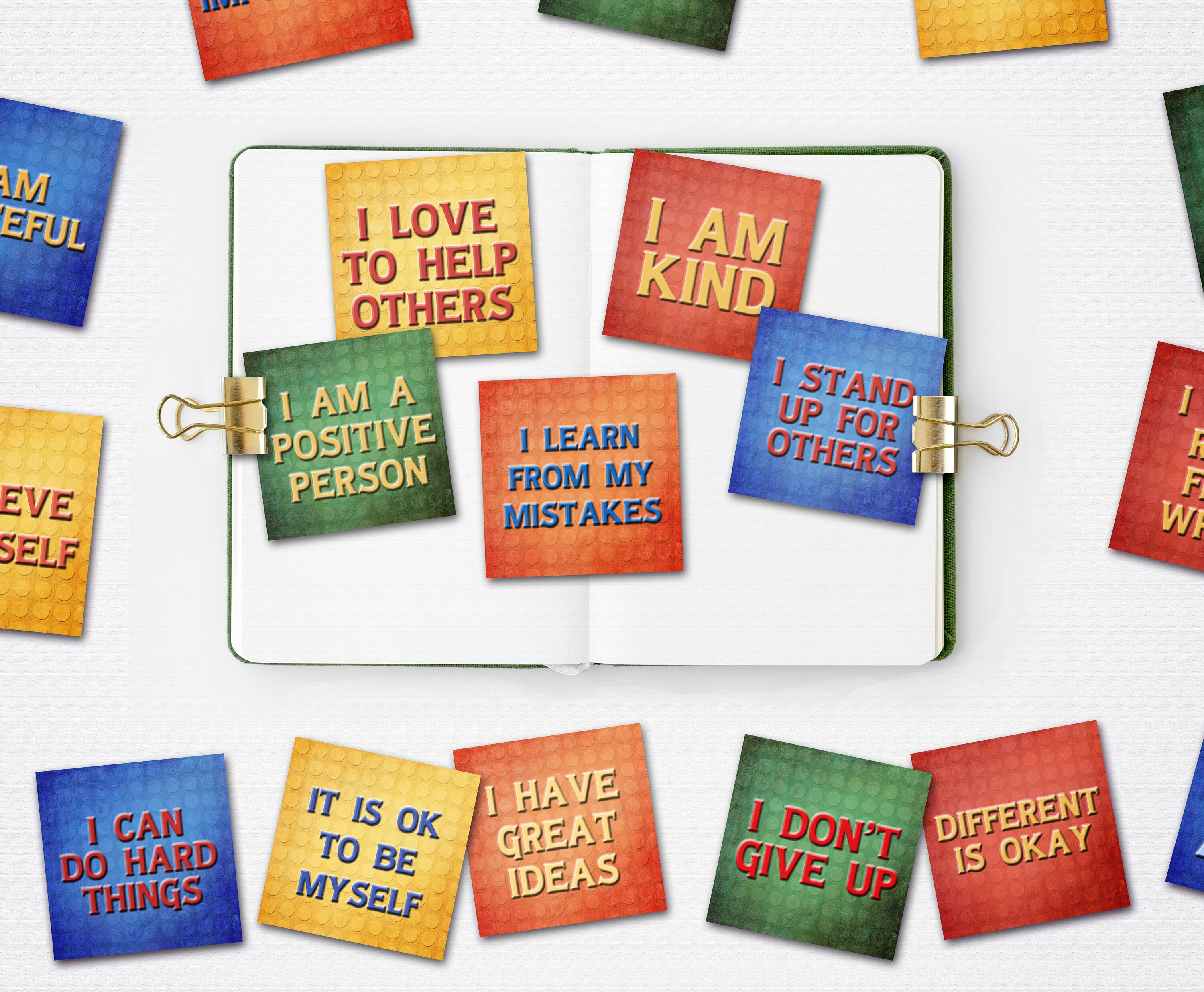 Positive Affirmation Cards for Kids, Instant Download, Printable ...