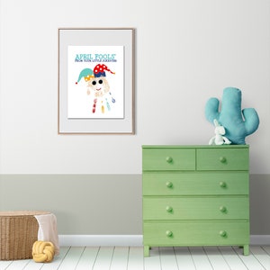 April Fools Day Craft, DIY Toddler Handprint Art, Homeschool Activity ...