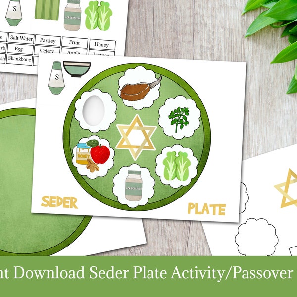 Seder Plate for Kids - Etsy