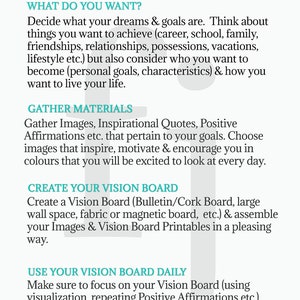 Wealth Affirmation Cards: Financial Goal Setting Vision Board ...