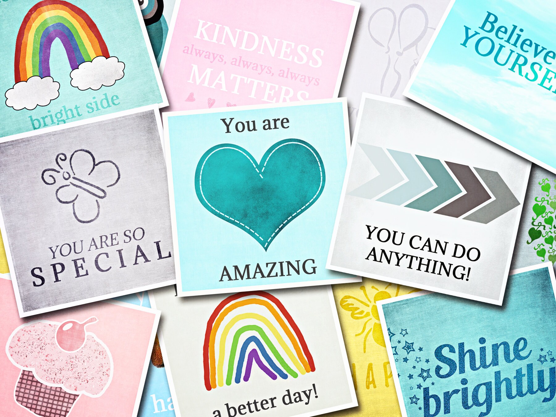 Lunch Box Love Notes Back to School Printable Kindness Quote - Etsy Canada