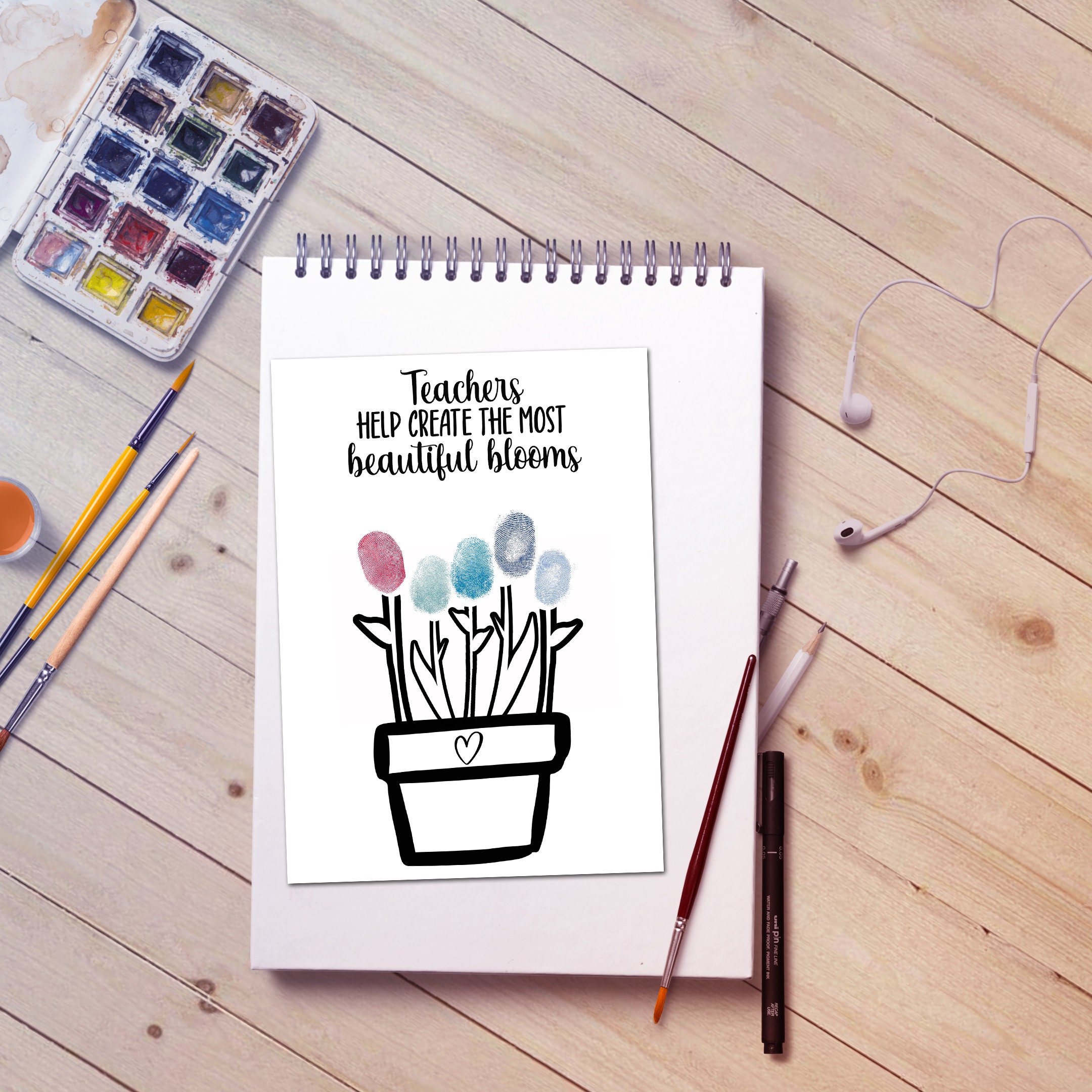 Printable Teacher Appreciation Card From Student Instant | Etsy