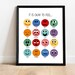 Emotions Poster, Homeschool Feelings Chart, Social Emotional Learning ...