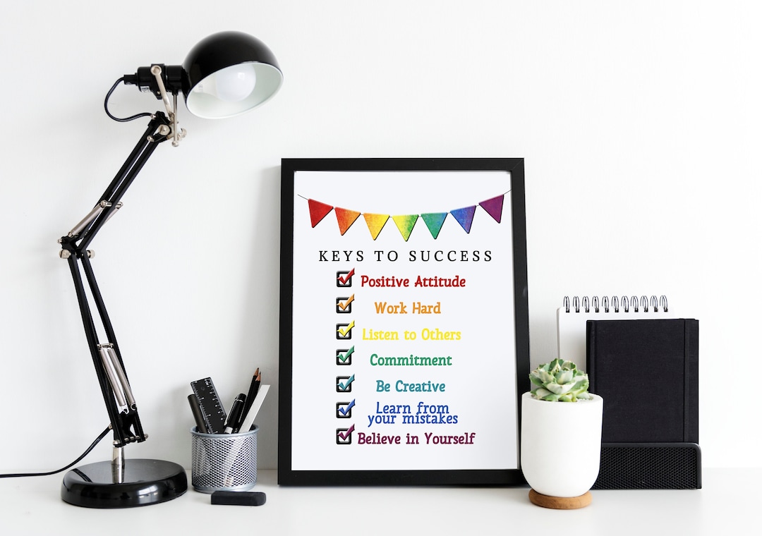 Student Success Print School Printables Back to School - Etsy