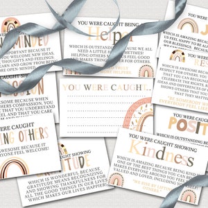 Printable Reward Cards, You Were Caught Cards, Good Behavior Coupons ...