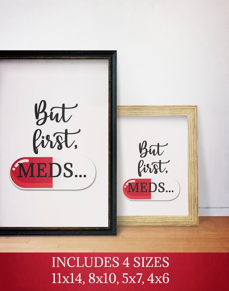 Medication Reminder Printable Have You Taken Your Medicine - Etsy