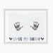 Printable Handprint Crafts for Kids, Daddy Fathers Day Gift From ...