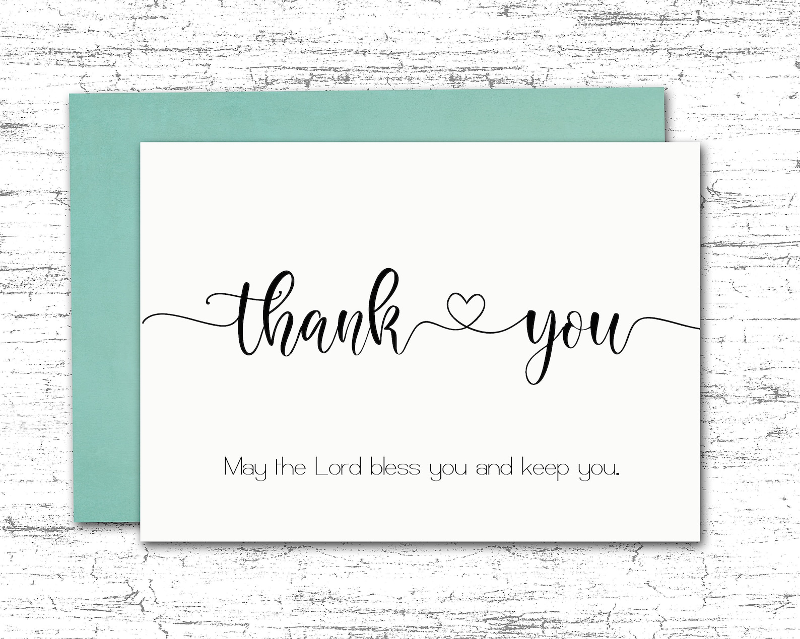 Religious Thank You Cards Printable Thank You Notes Bible | Etsy