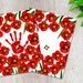 Remembrance Day Craft Kids DIY Handprint Art Poppy Poster - Etsy Canada