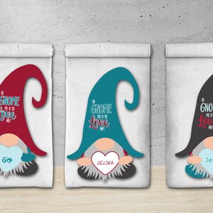 Valentine Gnome Craft Template, Simple Valentine's Day Crafts for Kids ...