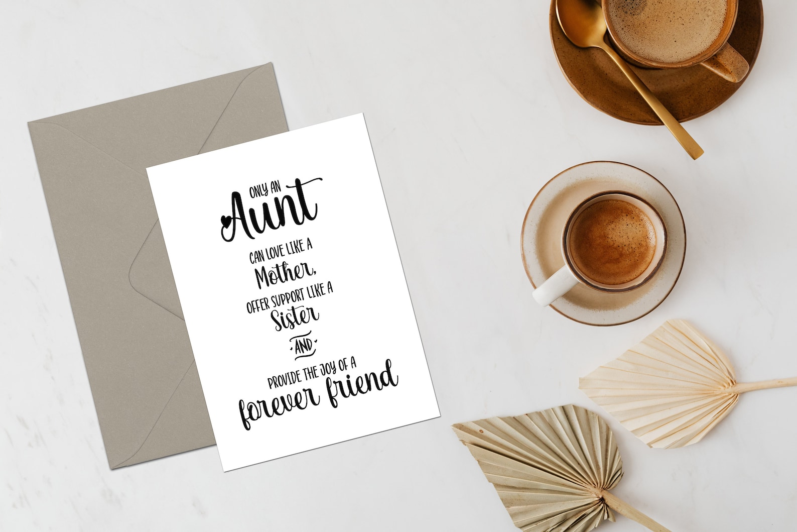 Printable Aunt Card From Niece, Birthday Card for Aunt From Nephew ...