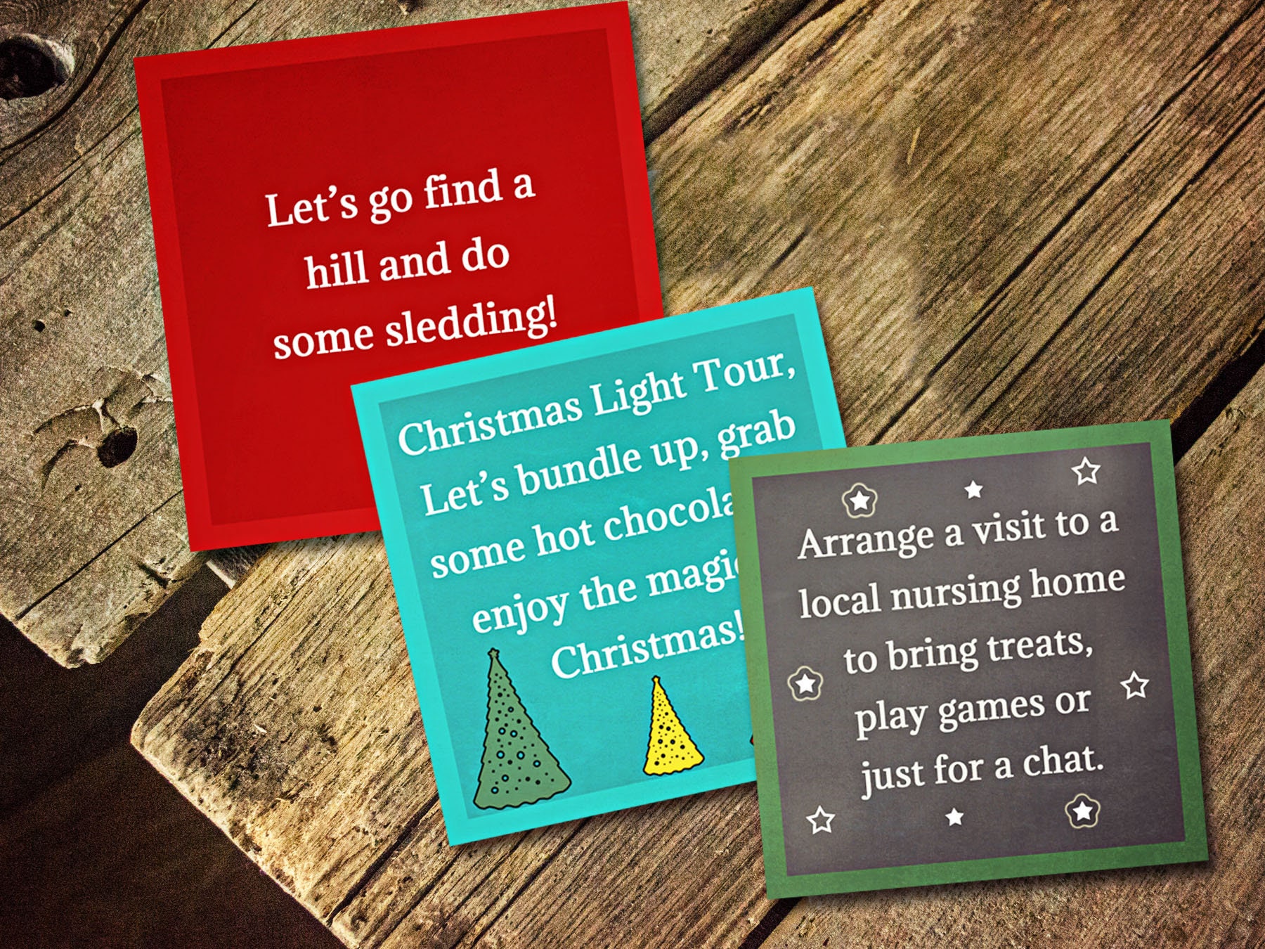 Random Acts of Kindness Cards Countdown to Christmas Small | Etsy Canada