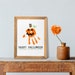 DIY Handprint Art, Halloween Decor, Pumpkin Print, Halloween Party ...
