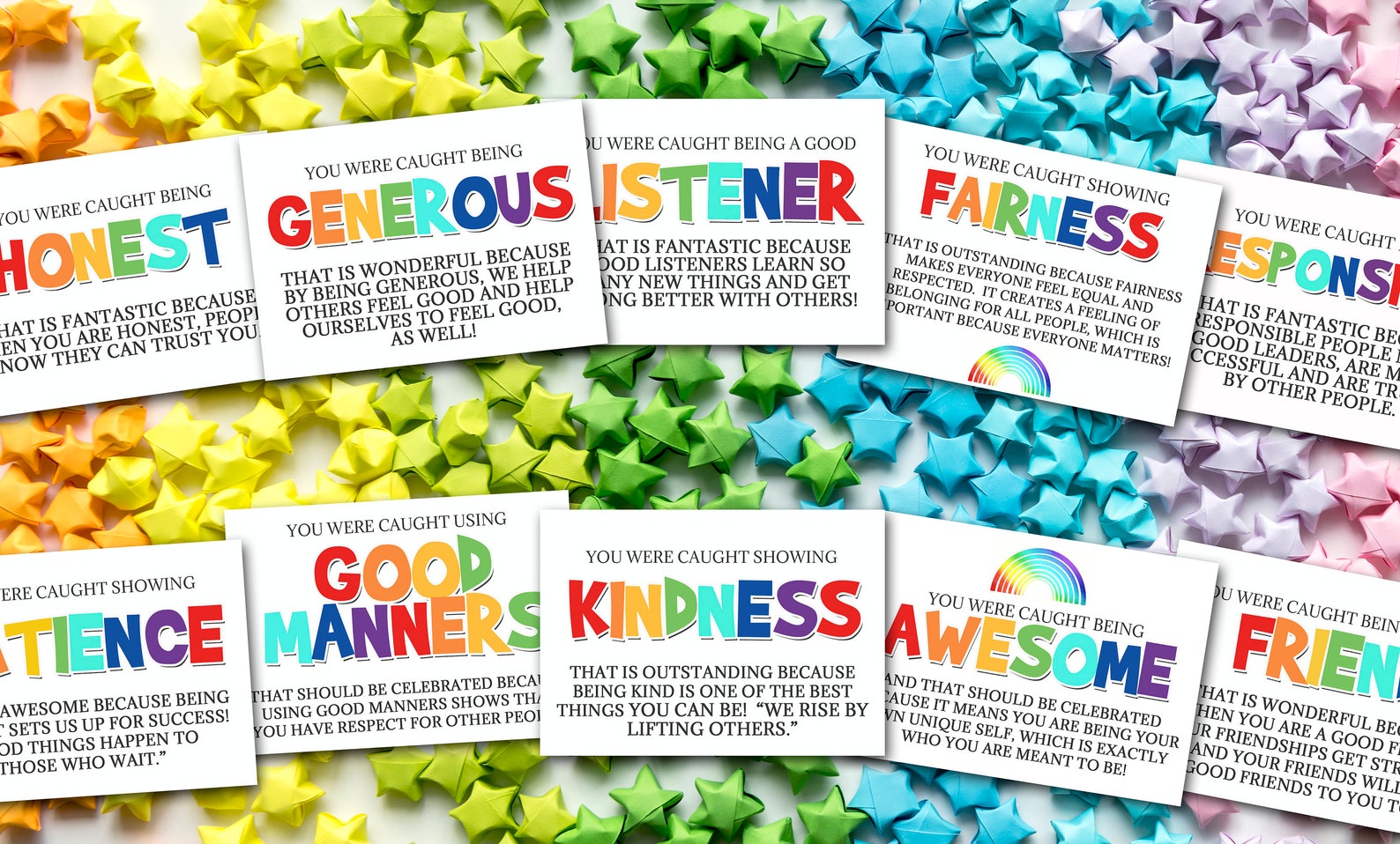 Printable Reward Cards for Kids Good Behavior Coupons | Etsy