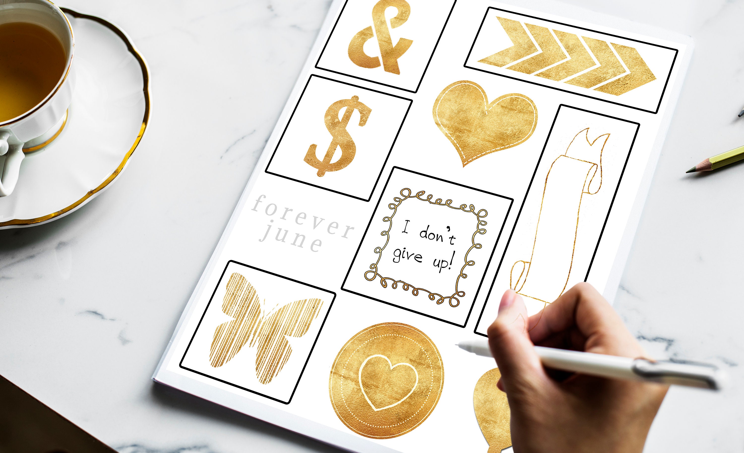 Vision Board Kit, Manifest Board, Vision Board Printables, Motivational ...