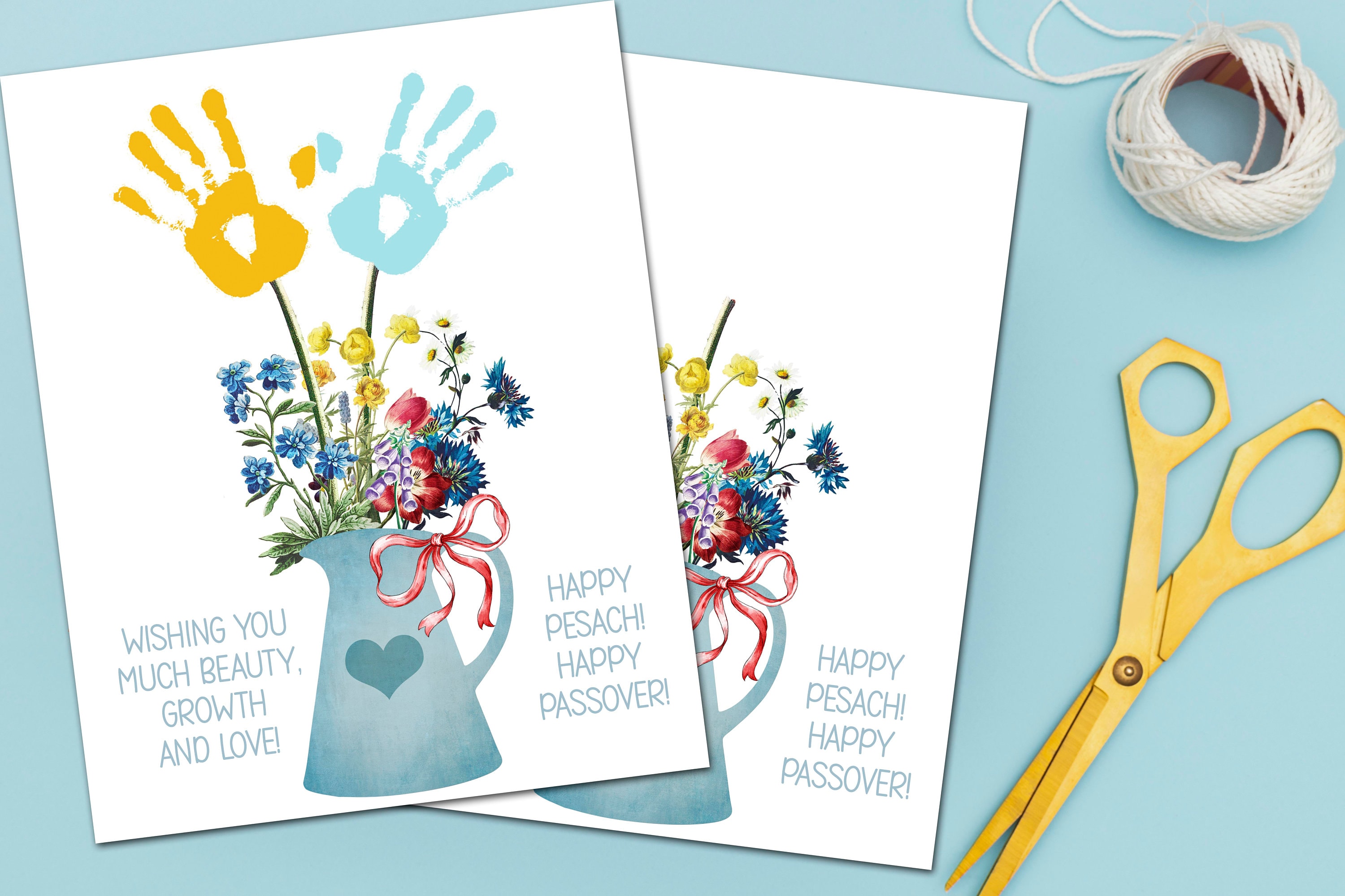 Passover Handprint Craft Kids DIY Pesach Activity Printable - Etsy