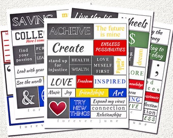 Vision Board Kit - Etsy