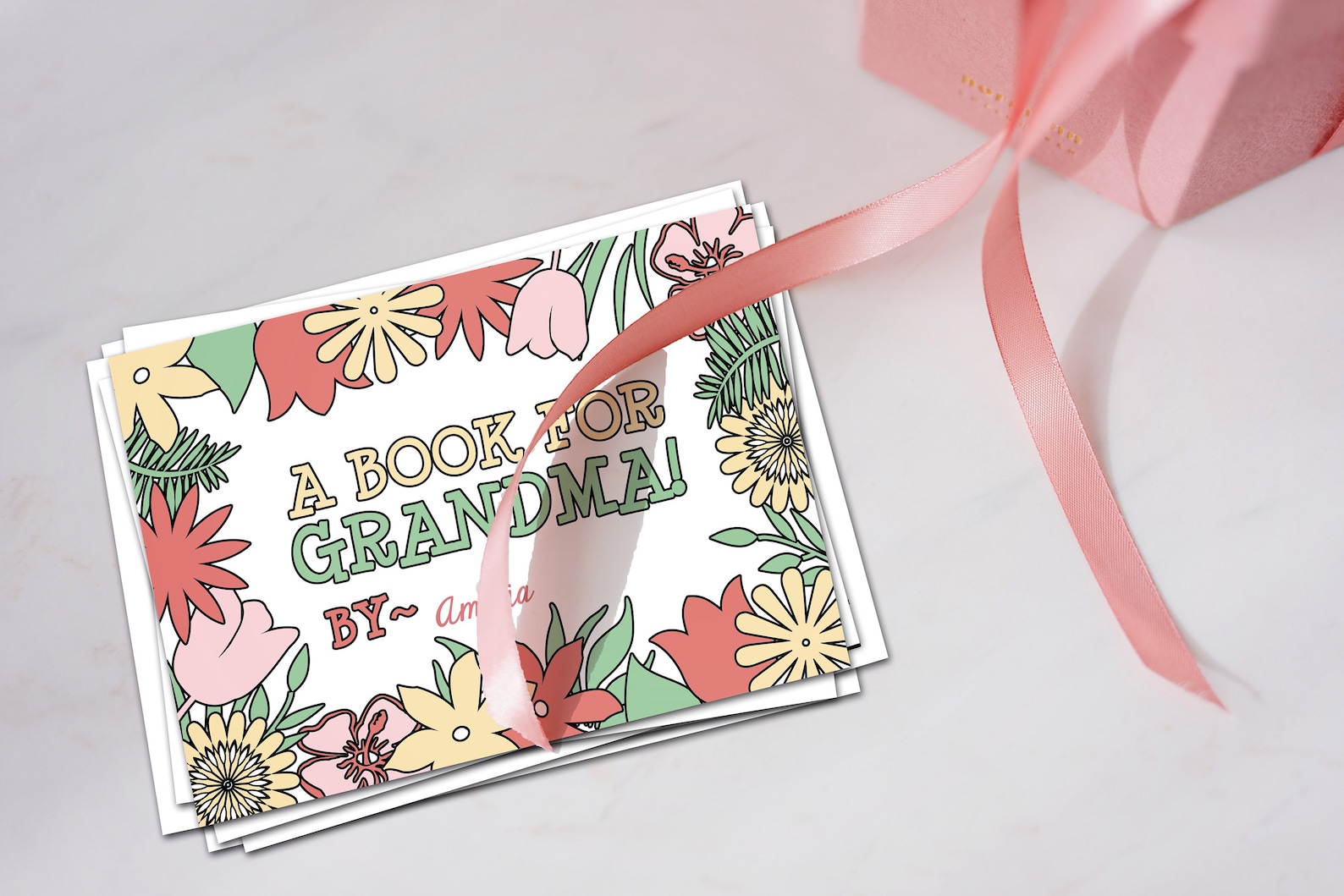 Printable Grandma Book From Grandkids Unique Birthday Gifts | Etsy Canada