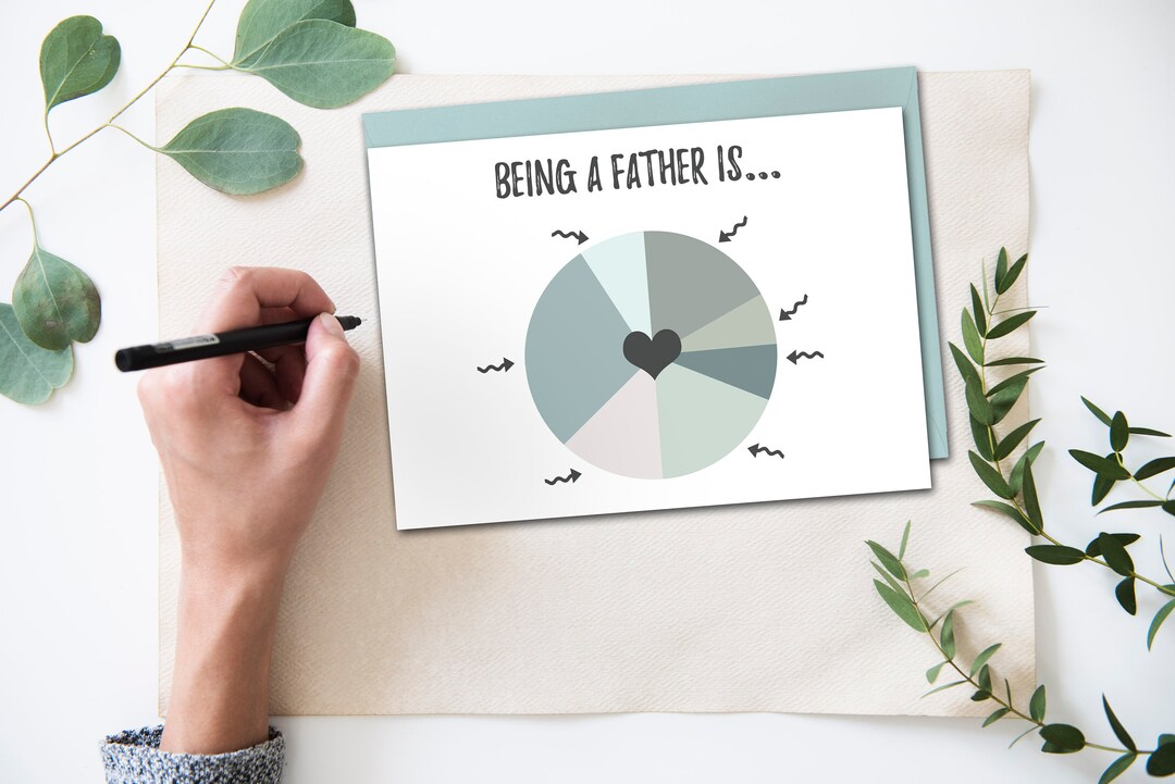 Printable Dad Card, Unique Father's Day Card From Daughter ...