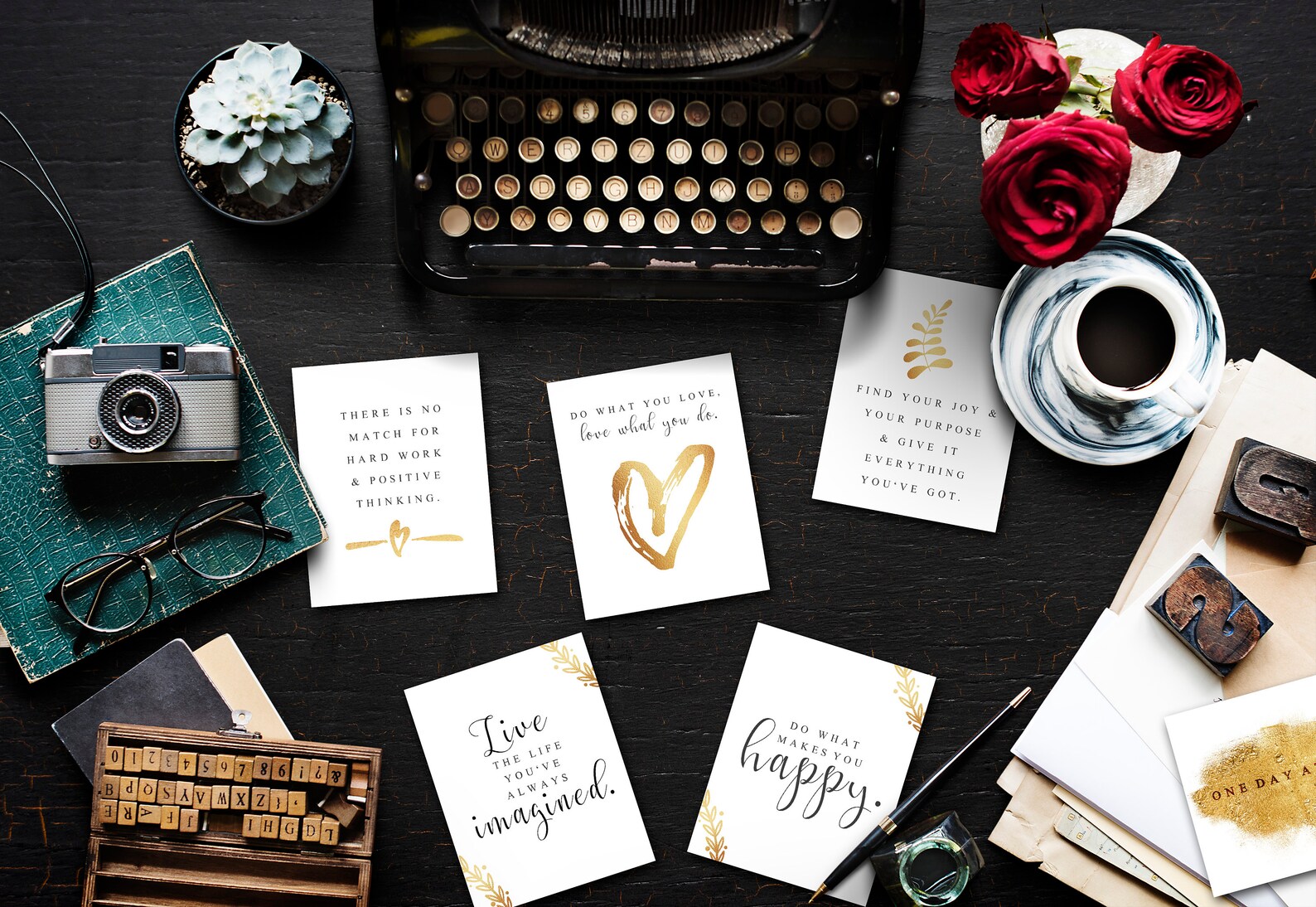 Vision Board Cards Manifest Cards Dream Board Instant | Etsy