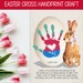 Easter Bunny DIY Craft & Poem, Kids Handprint Art, Decorate an Easter ...