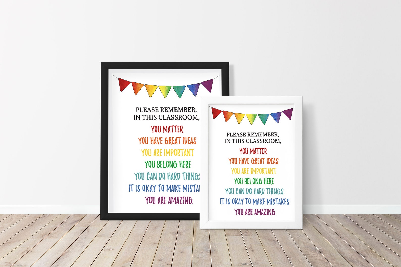 Motivational Classroom Decor Printable Sign for Teachers | Etsy