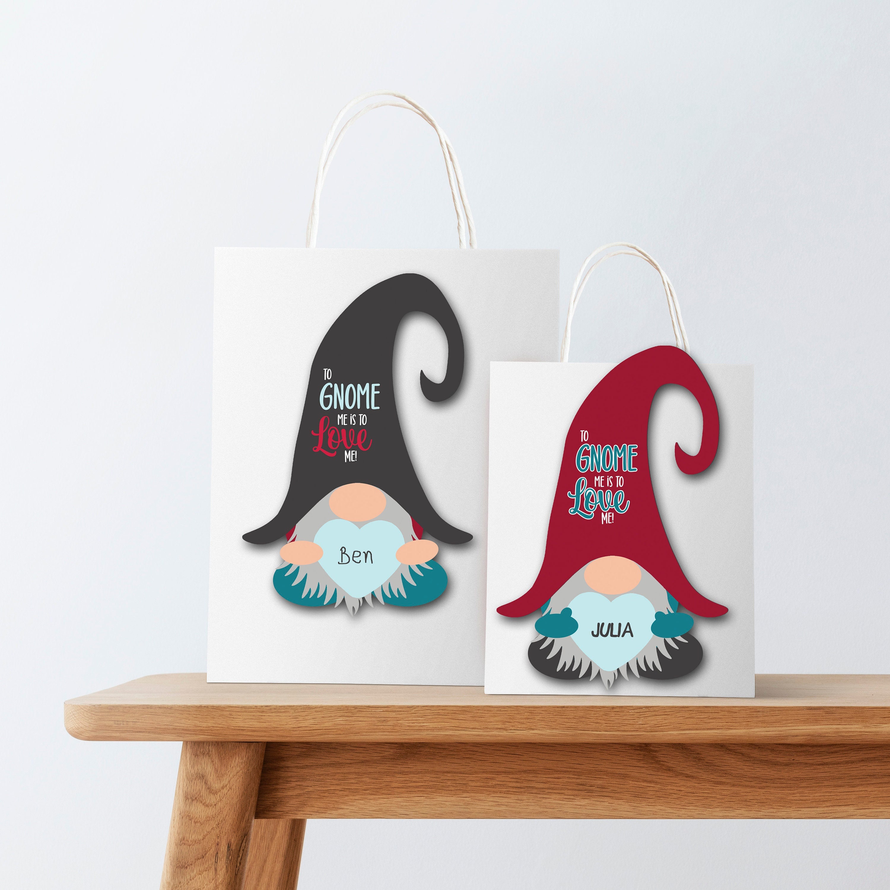 Gnome Templates Printable Valentine's Day Crafts for - Etsy