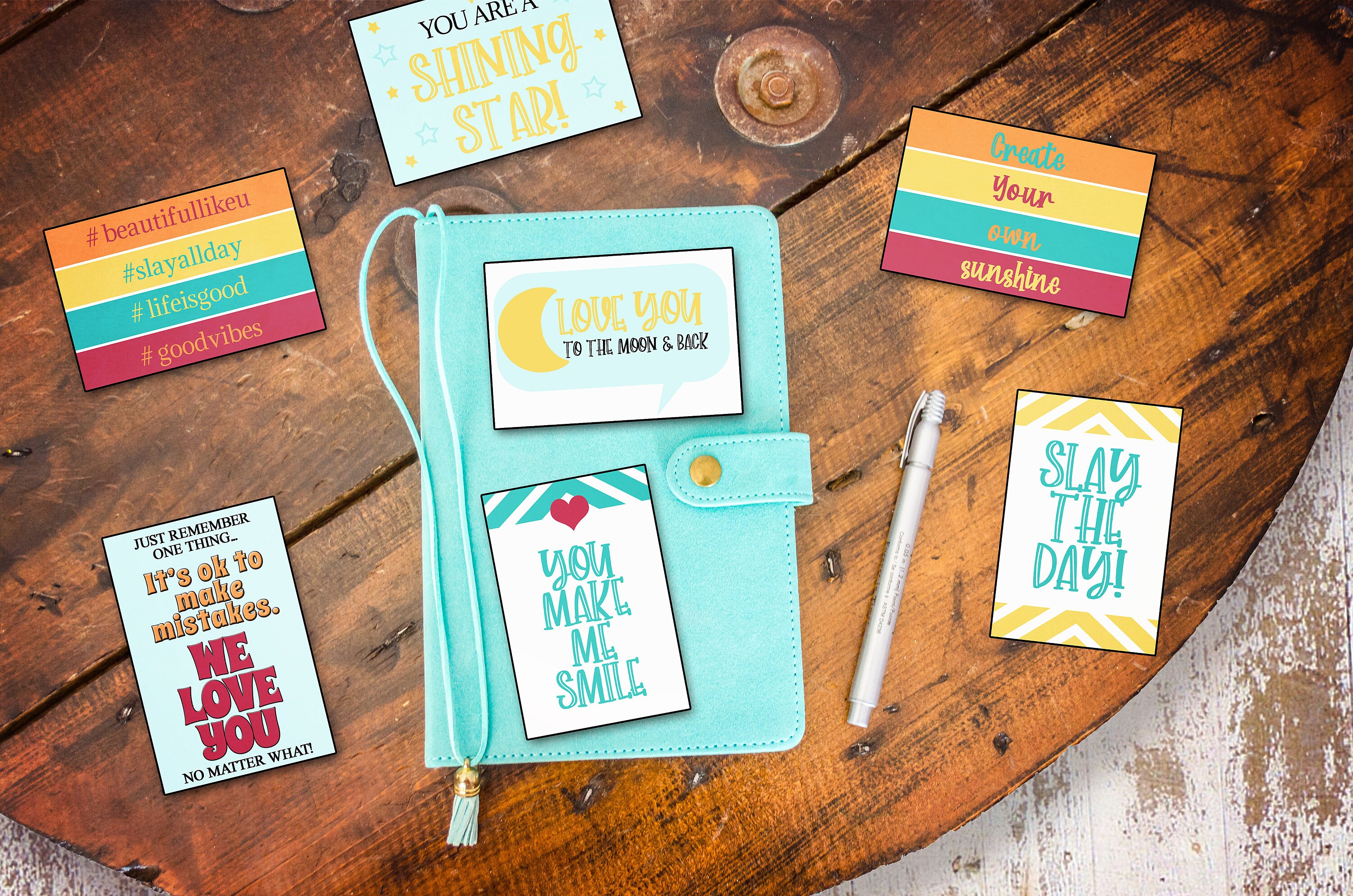Printable Lunchbox Love Notes for Kids, Positive School Notes From Mom ...