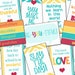 Printable Lunchbox Love Notes for Kids, Positive School Notes From Mom ...