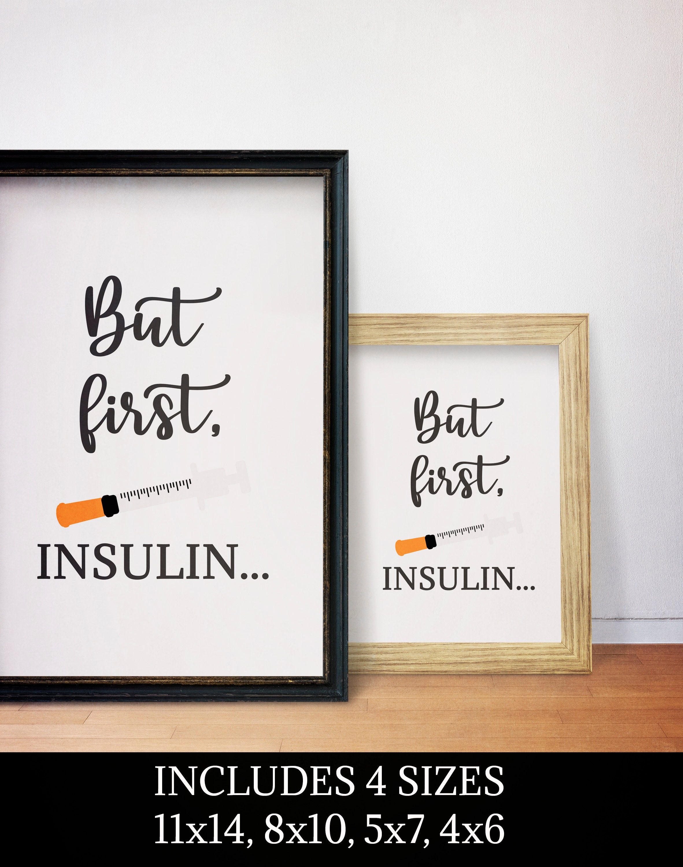 Diabetes Awareness Poster for Type 1 Diabetics Diabetes | Etsy