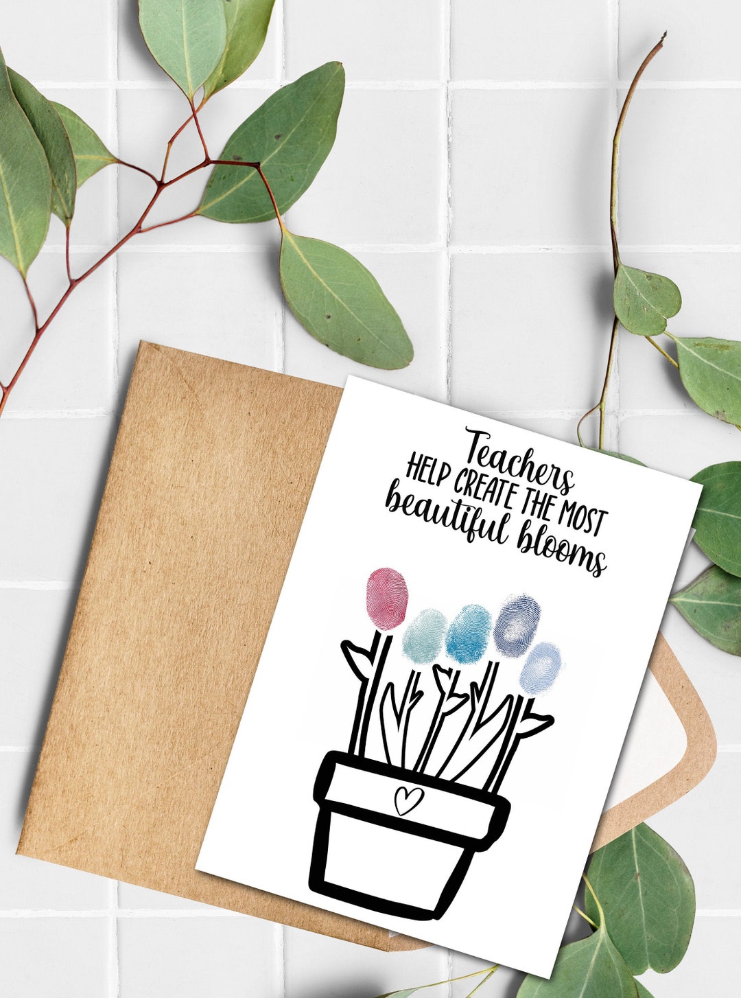 Printable Teacher Appreciation Card From Student, Instant Download ...