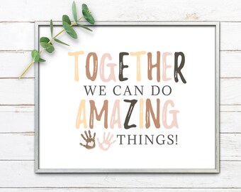 Inclusion Classroom Decor Printable Wall Art for Teachers | Etsy