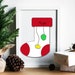 Printable Christmas Crafts for Kids, Stocking Template, Kindergarten ...