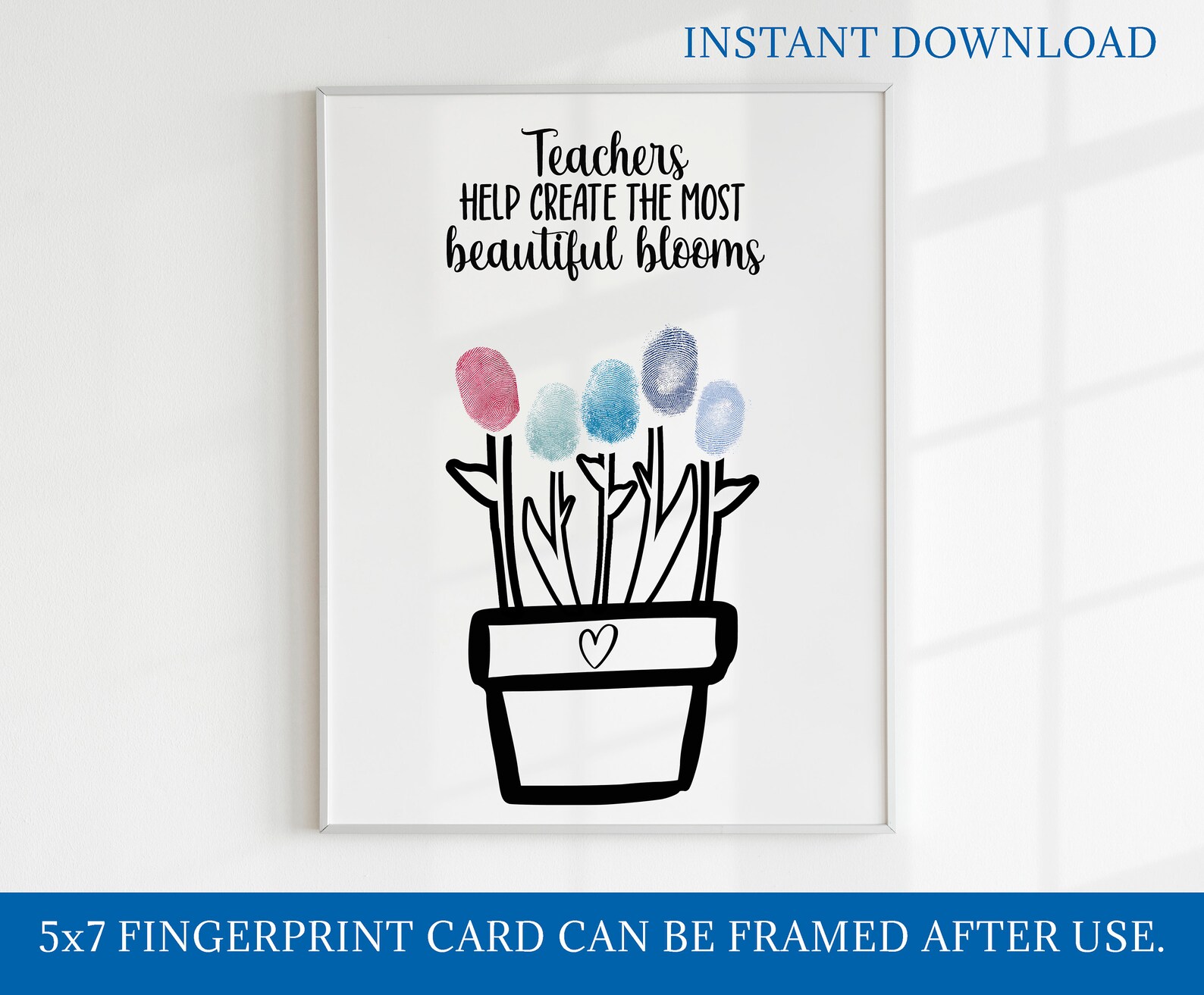 Printable Teacher Appreciation Card From Student Instant | Etsy