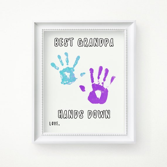 Art & Collectibles Digital Drawing & Illustration Handprint Crafts ...